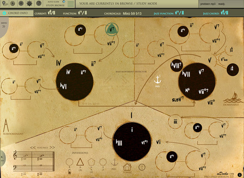 Mapping Tonal Harmony Pro