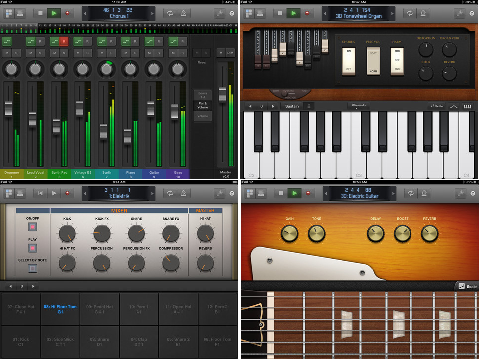 Logic Pro X iPad Remote App
