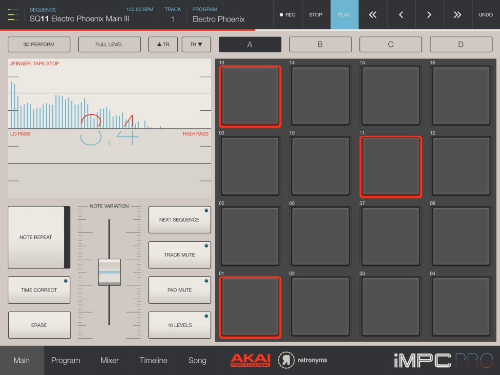 iMPC Pro iPad MPC by Akai and Retronyms
