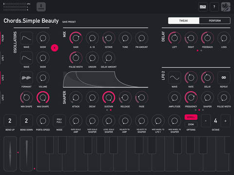 Phase84 Phase Distortion Synthesizer For iPad