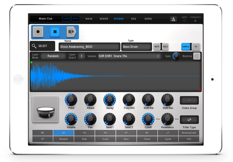 iSpark is Arturia Spark for iPad