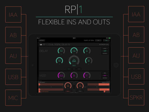 RP-1 Powerful New Effect Delay For iOS