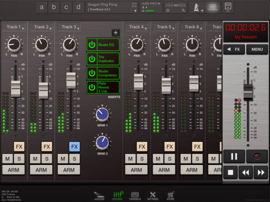 ToneStack 3 Guitar Effects and Amps For iOS