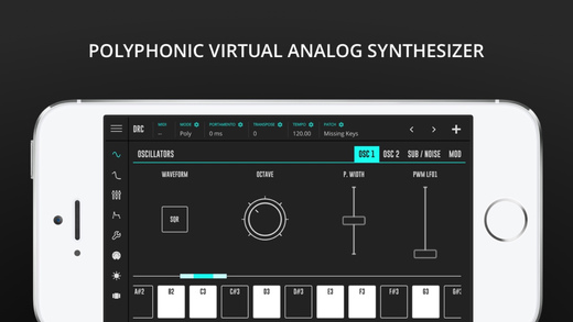 DRC Free Synthesizer For iPhone and iPad