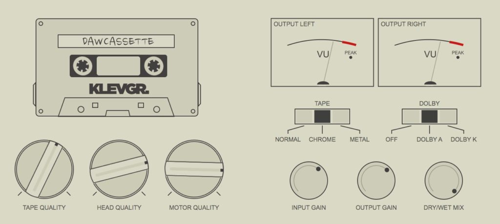 DAW Cassette Simulator Effect